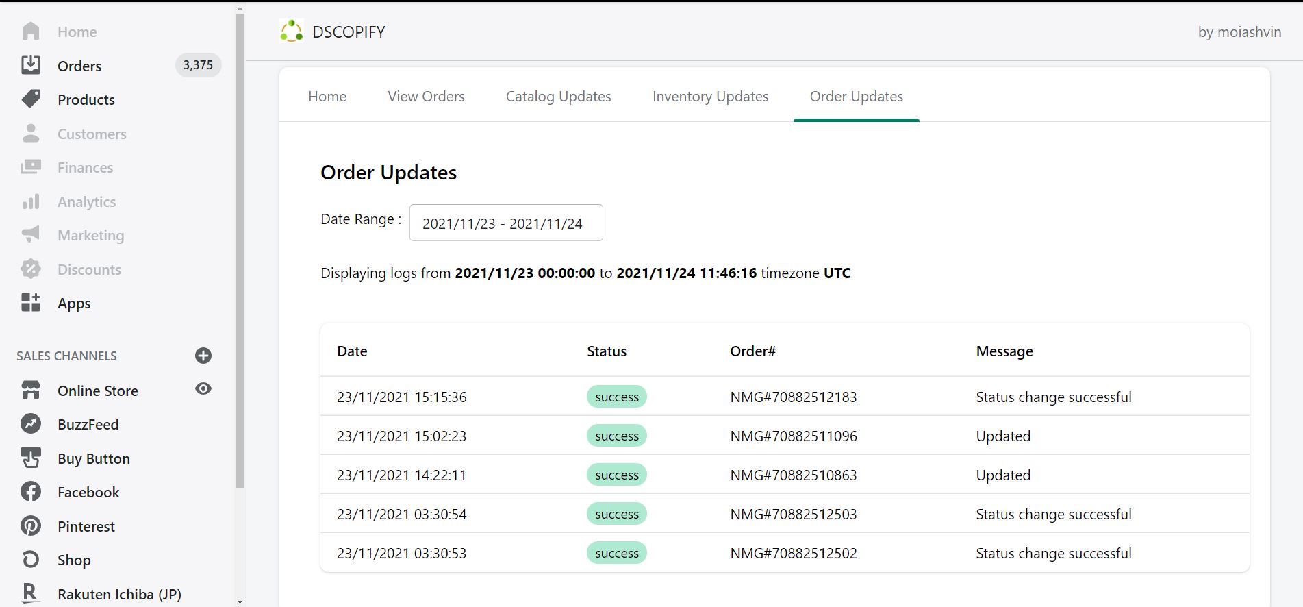Home - Shopify App for Brand-to-Retail Integrations - Dscopify