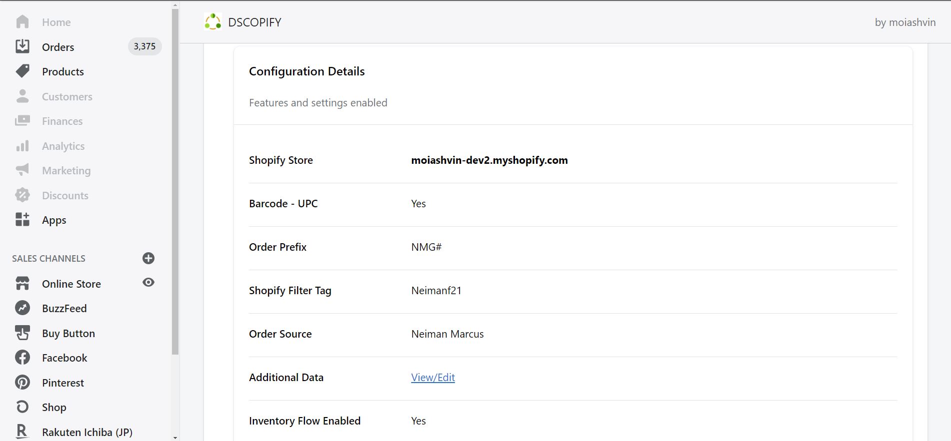 Home - Shopify App for Brand-to-Retail Integrations - Dscopify